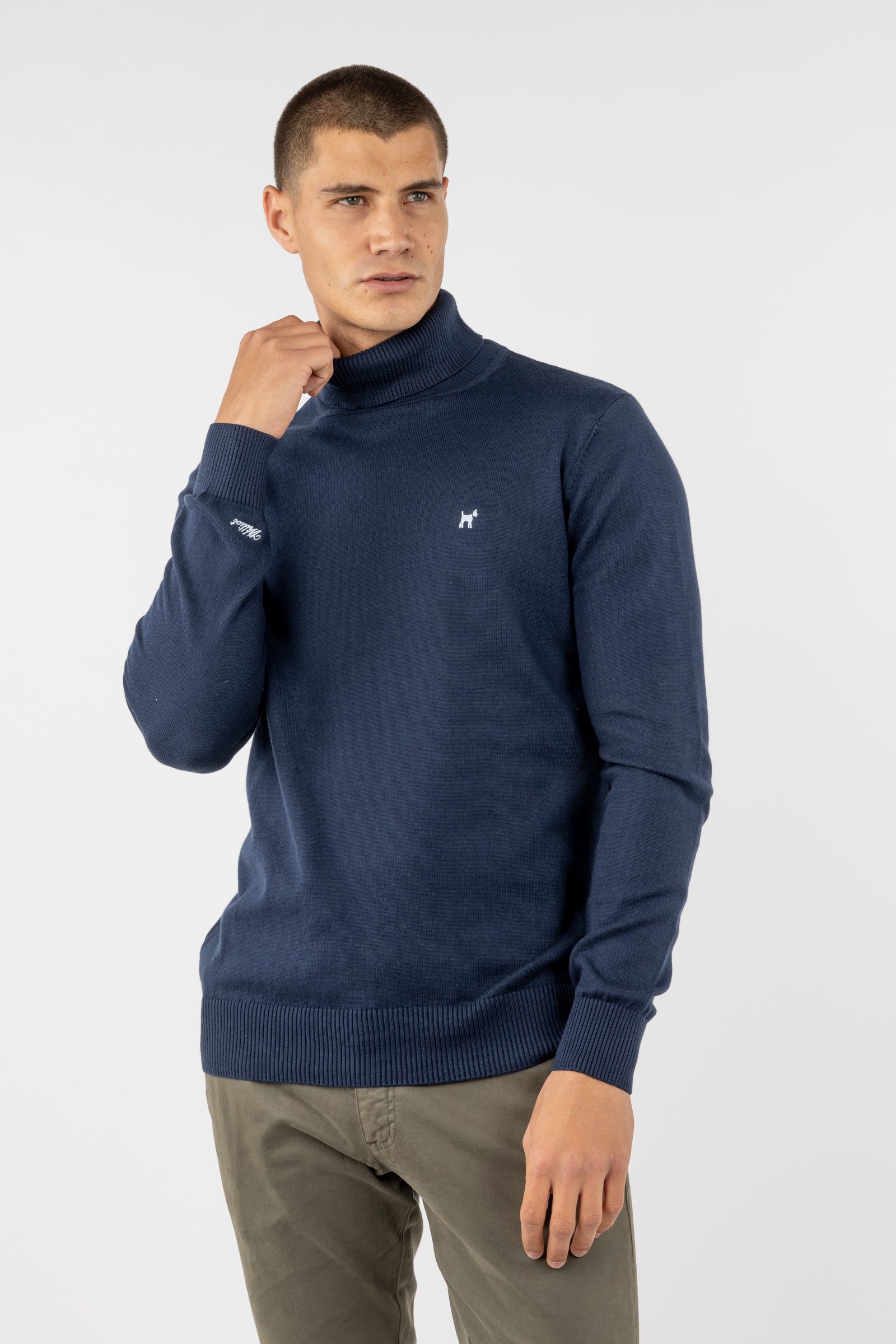 Jersey Cuello Vuelto Marino – Williot